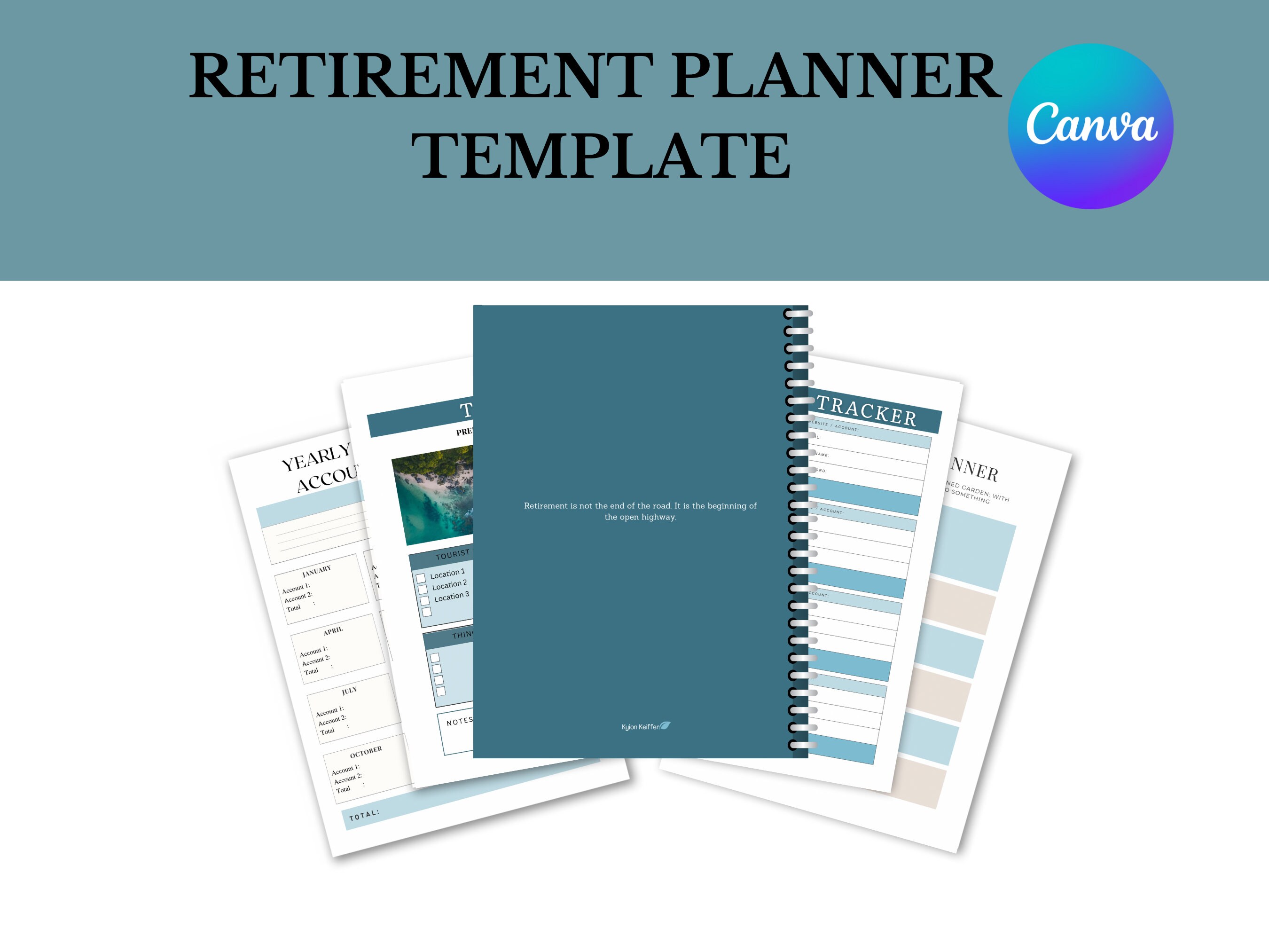 Retirement Planner | Comprehensive Template for Early and Simple ...