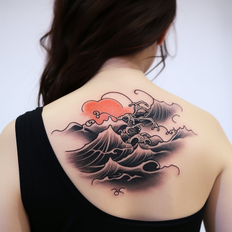 Minimal Japanese Themed Tattoo Ideas - Etsy