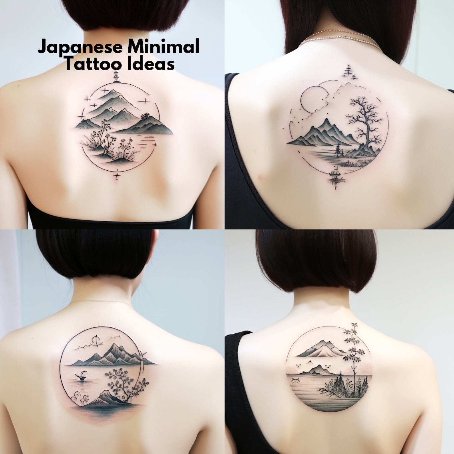 Minimal Japanese Themed Tattoo Ideas - Etsy