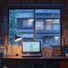 Video Call Backgrounds - Raining Inside: Anime Themed Zoom, Teams ...