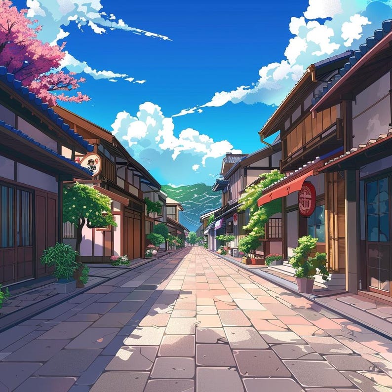 Anime Themed Video Call Backgrounds - for Zoom, Teams, Google Meet or ...