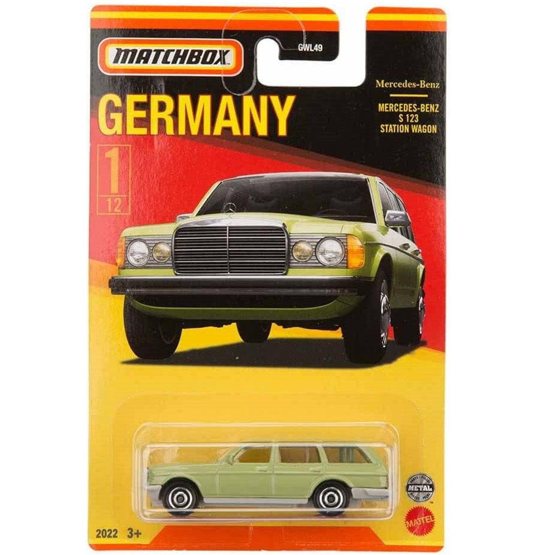 Matchbox Mercedes-benz S 123 Station Wagon – Stars of Germany 1/12 ...