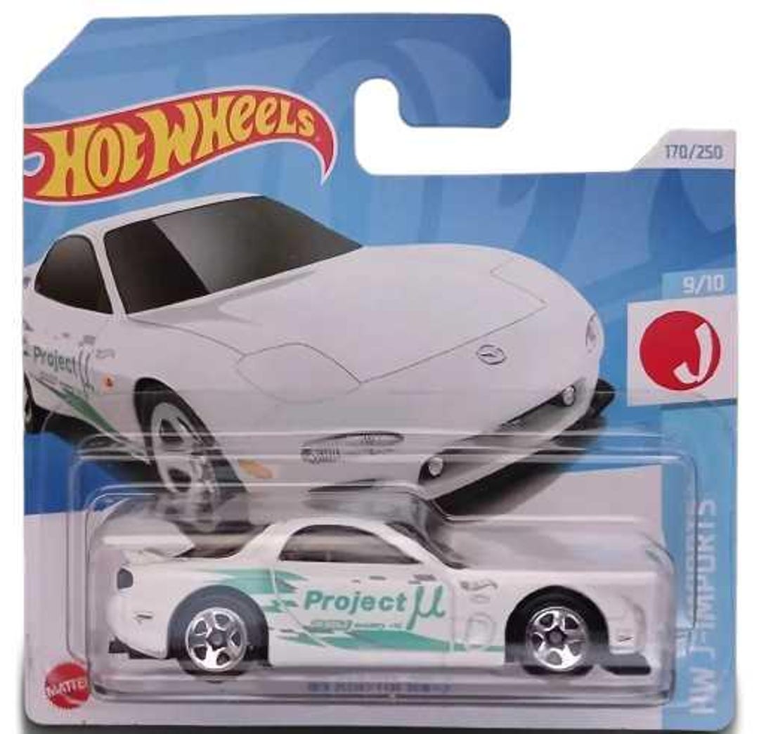 Hot Wheels '95 Mazda RX-7 Project Mu HW J-imports170/250 - Etsy