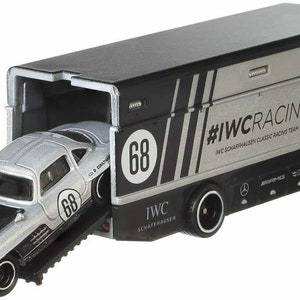 Hotwheels Team Transport | Mercedes-benz 300 SL & Euro Hauler IWC ...