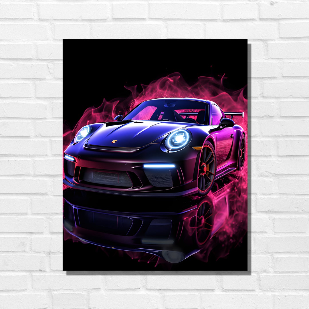 Porsche Room Poster, Boys Room Poster, Car Wall Art, Porsche Wall Art ...