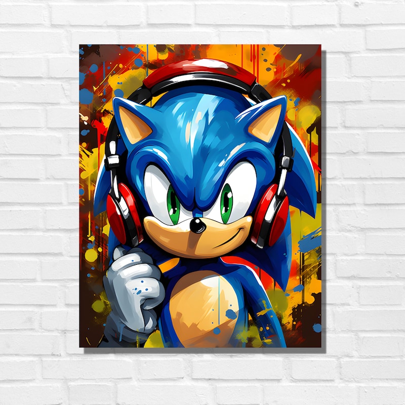 Sonic Poster - Etsy