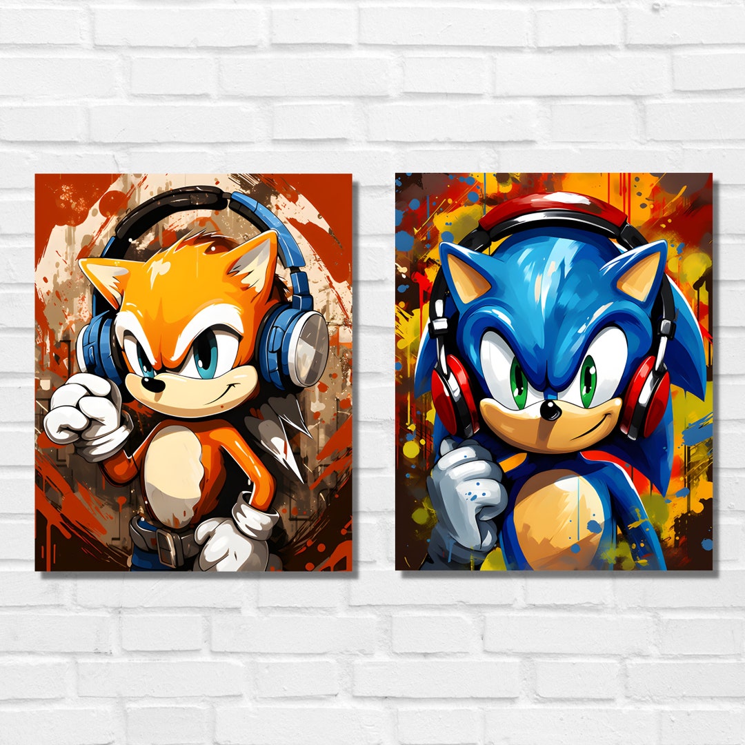 Sonic and Tails Posters, Sonic and Tails Prints, Downloadable Art ...