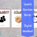 Spanish Question Words Printable Poster Set Spanish - Etsy