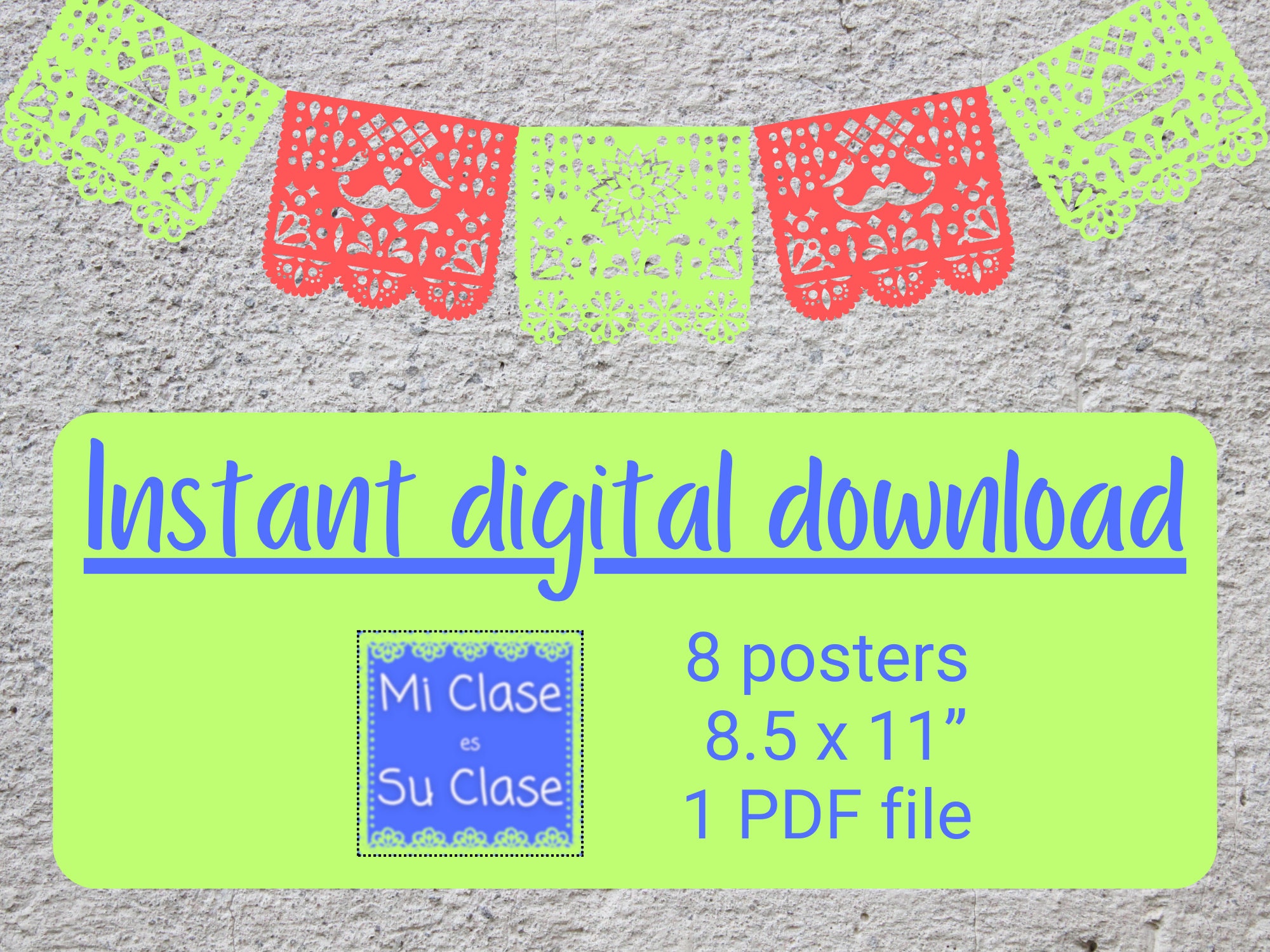 Spanish Question Words Printable Poster Set Spanish - Etsy