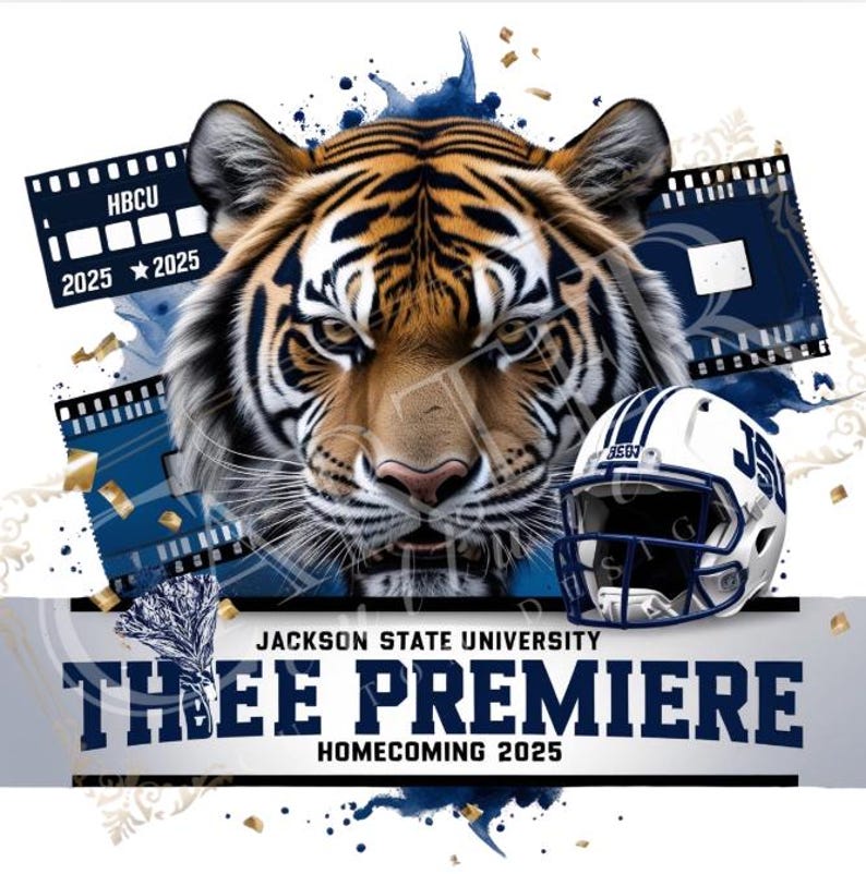 JSU Homecoming, Tigers, Football, PNG File, Download, Easy to Print - Etsy