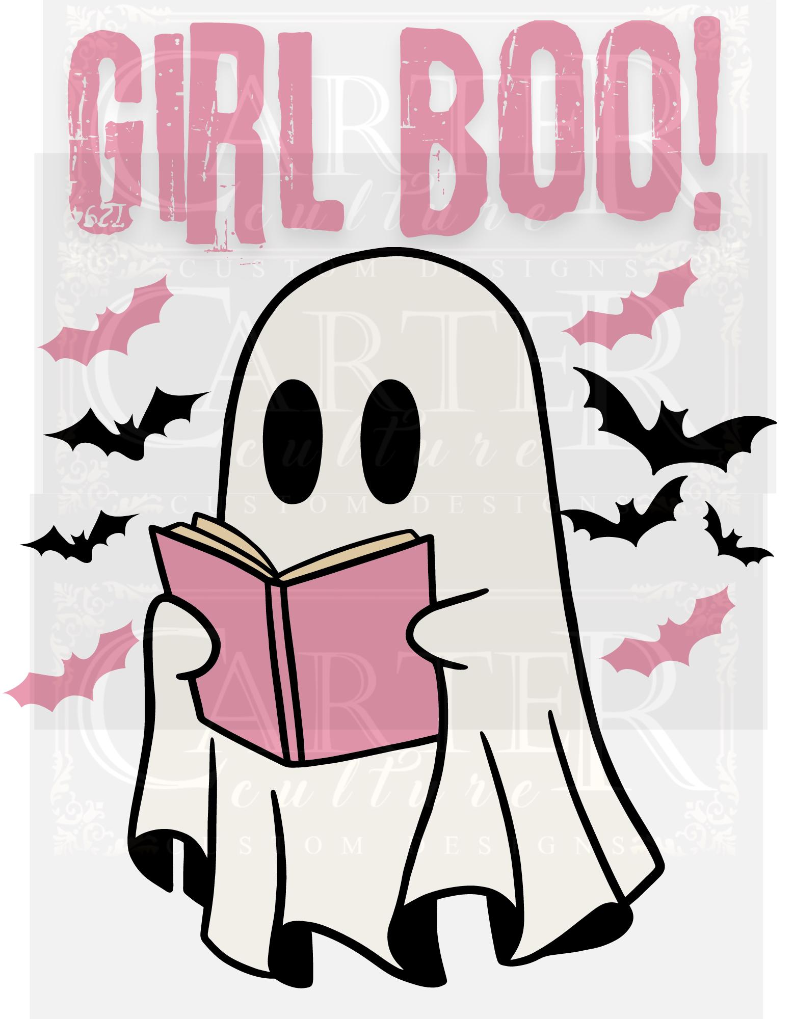 Girl Boo Halloween PNG and PNG, Digital Download, Spooky - Etsy