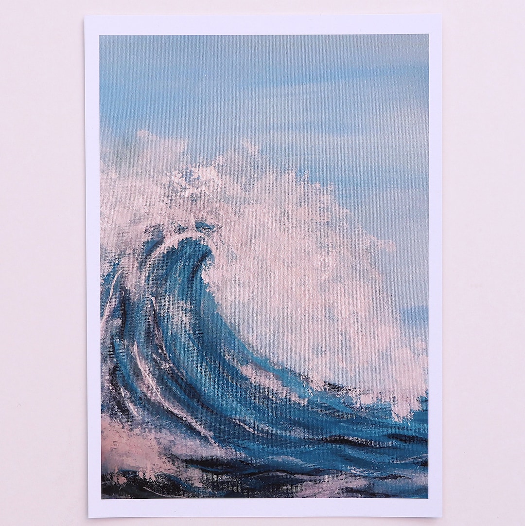 The Wave – Art Print - Etsy
