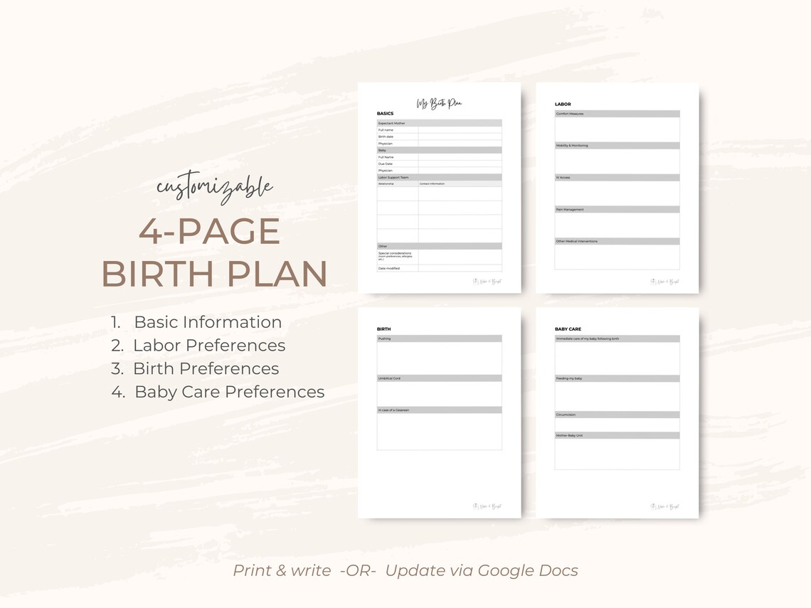 Baby Planner Printable, Baby Binder Template, Newborn Tracker, Nanny ...