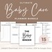 Baby Planner Printable, Baby Binder Template, Newborn Tracker, Nanny ...