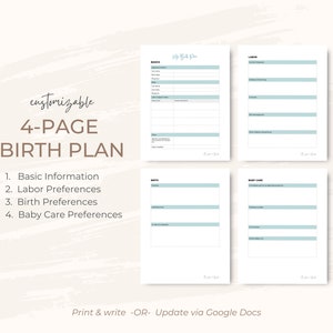 Baby Planner Printable, Baby Binder Template, Newborn Tracker, Nanny ...