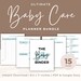 Baby Planner Printable, Baby Binder Template, Newborn Tracker, Nanny ...