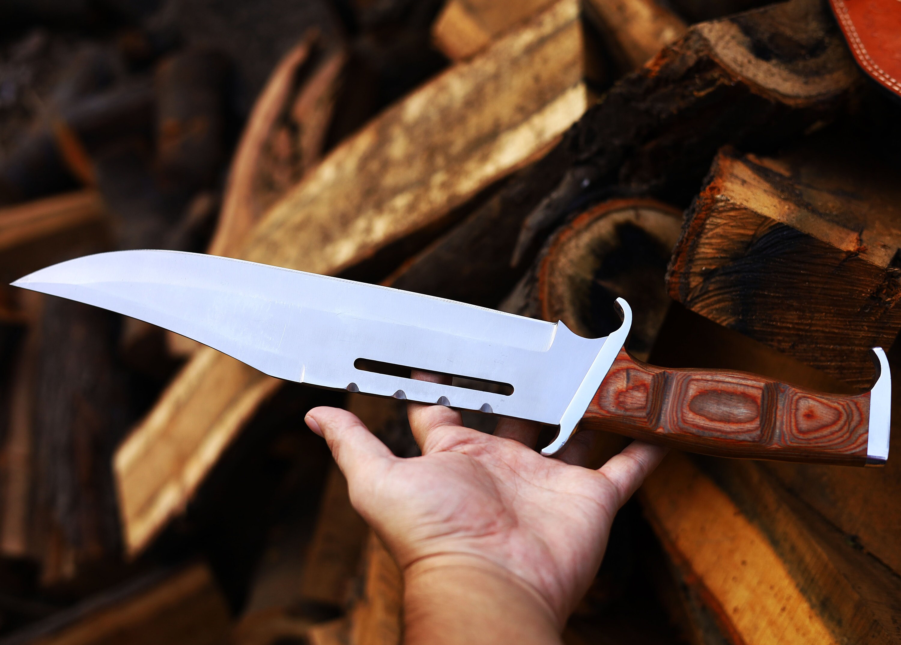 Rambo 3 Knife: Rambo Movie Replica Hunting Survival Bowie Knife ...