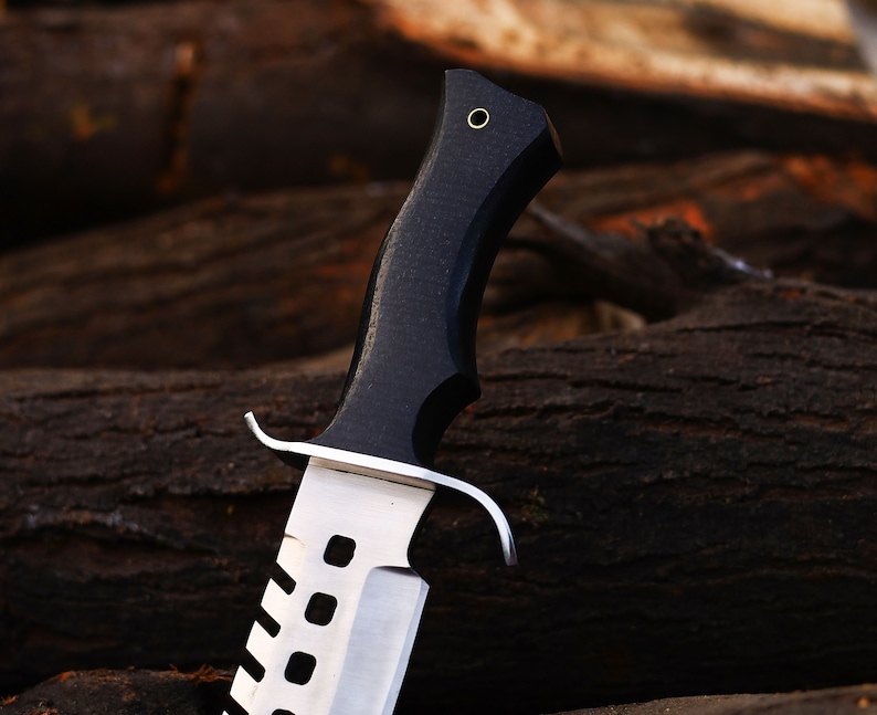 Walking Dead Knife | Negan Bowie Knife | Replica Full Tang Fixed Blade ...