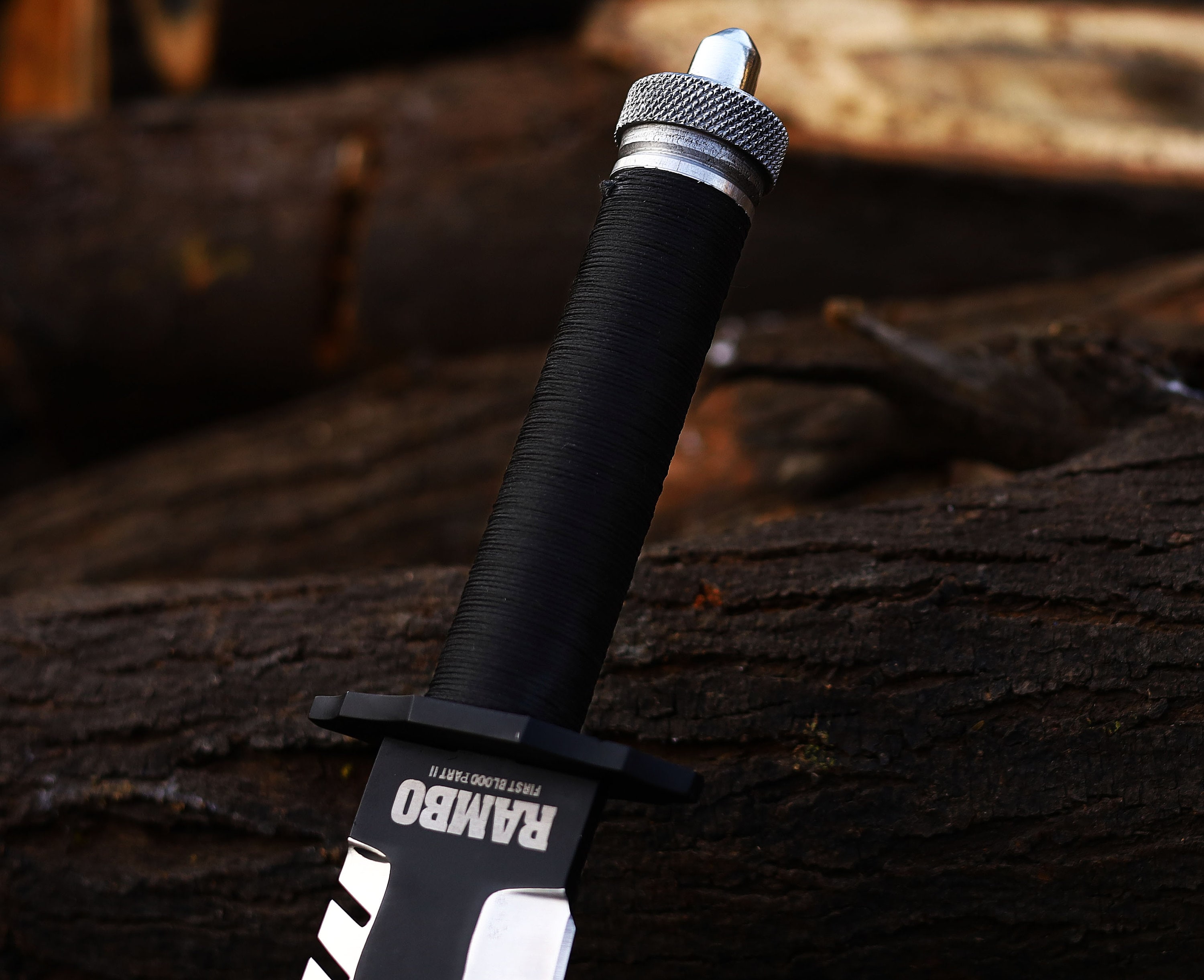 RAMBO Survival Knife: Rambo First Blood Part 2 | Movie Replica Knife ...