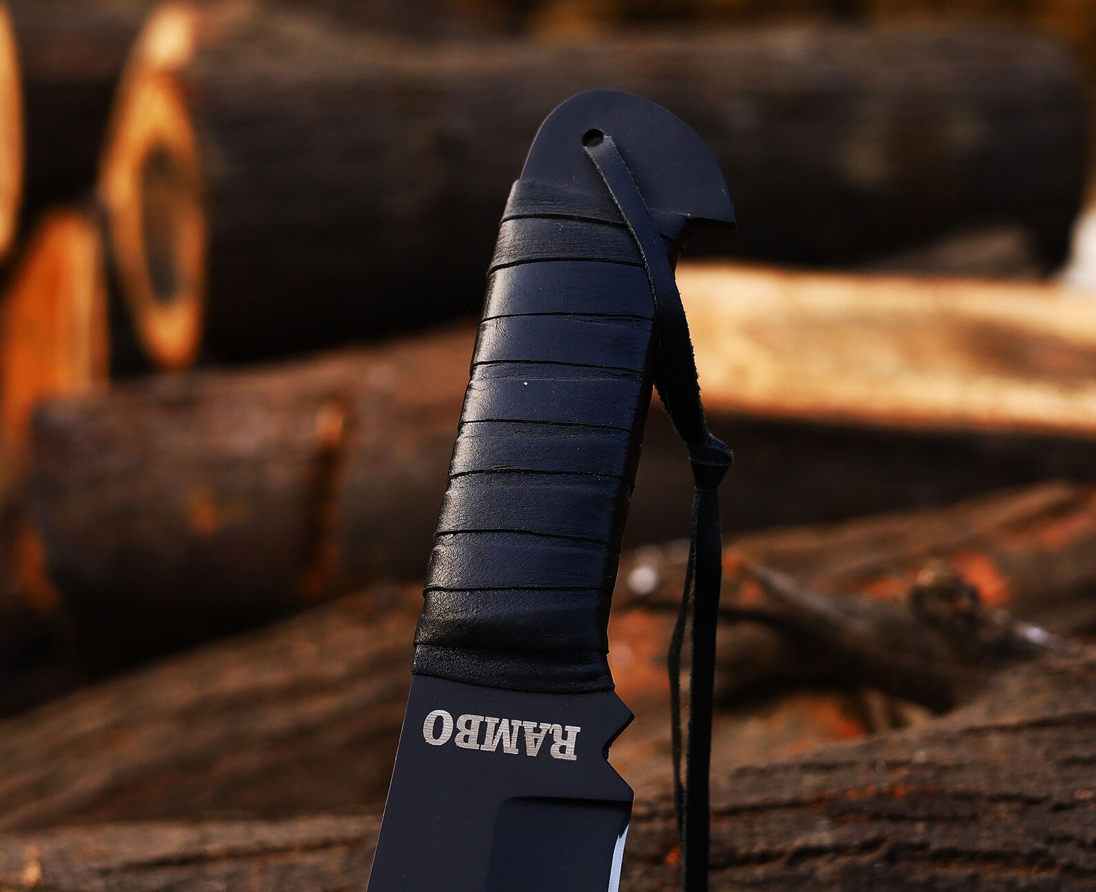 Rambo 4 Replica Machete: Gil Hibben 4 Black Machete Carbon Steel ...