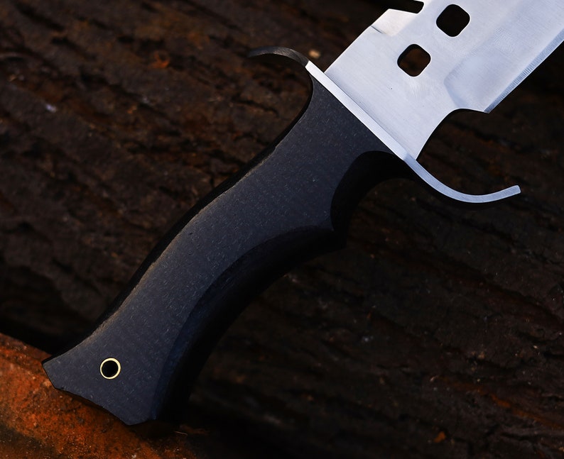 Walking Dead Knife | Negan Bowie Knife | Replica Full Tang Fixed Blade ...