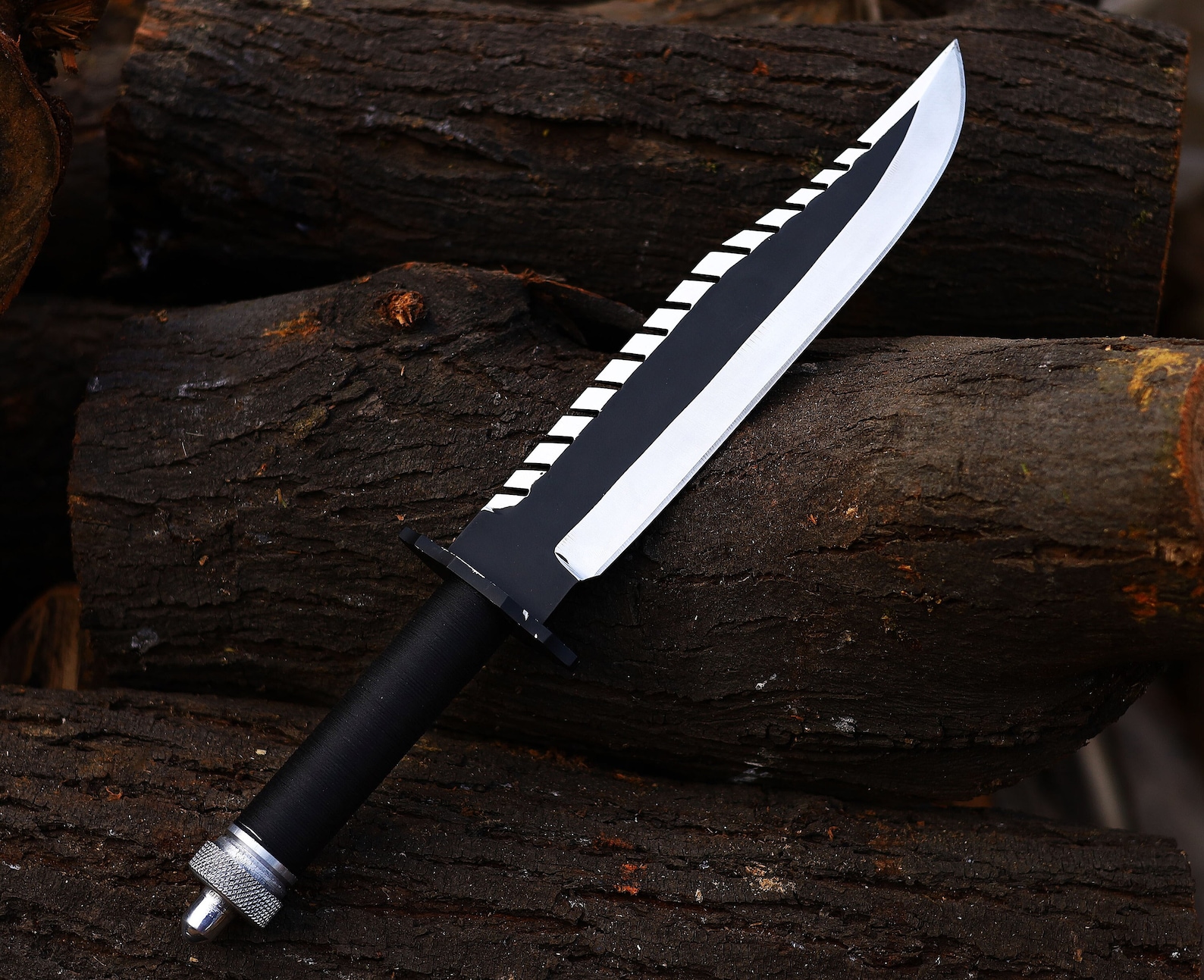 RAMBO Survival Knife: Rambo First Blood Part 2 | Movie Replica Knife ...