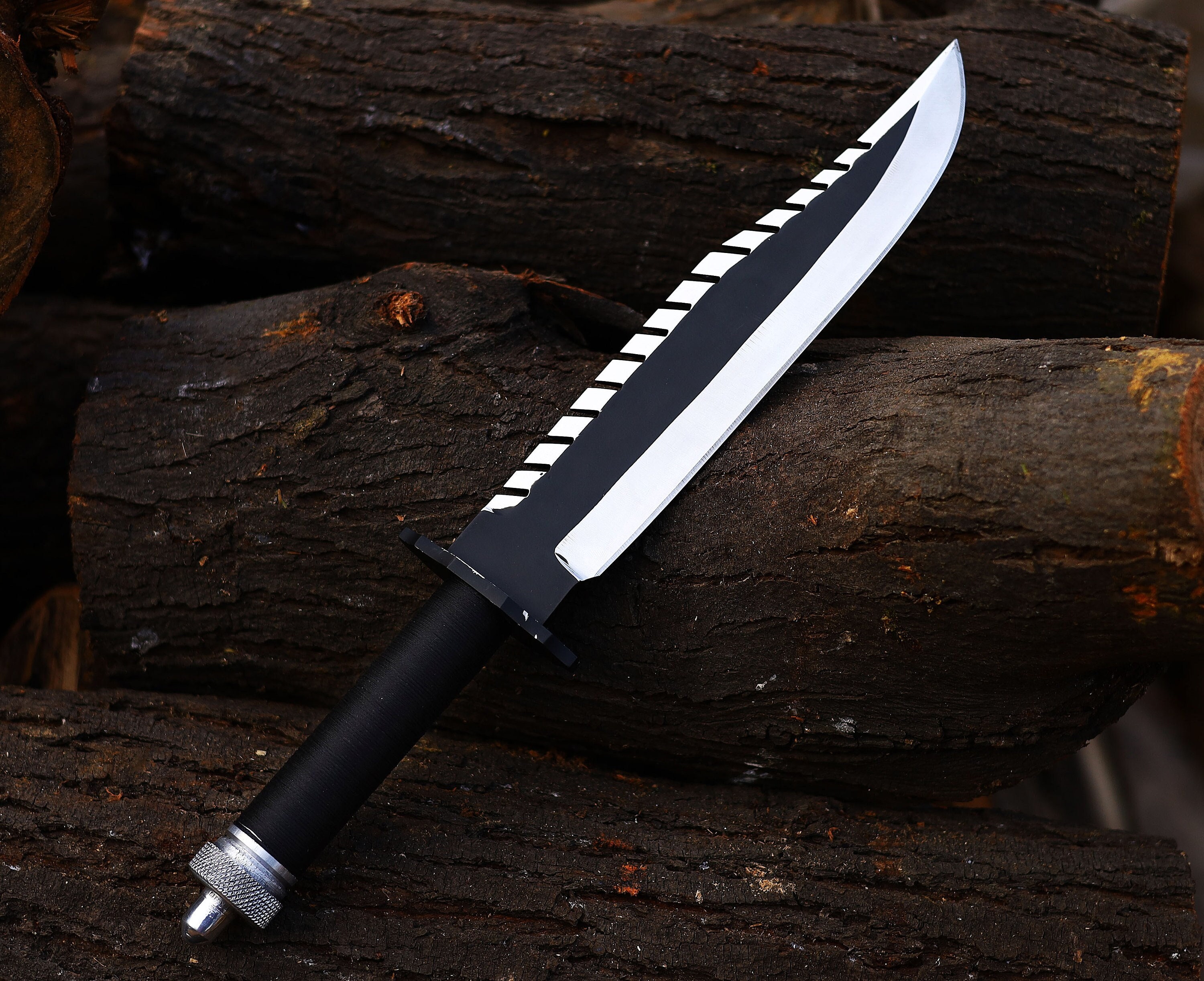 RAMBO Survival Knife: Rambo First Blood Part 2 | Movie Replica Knife ...