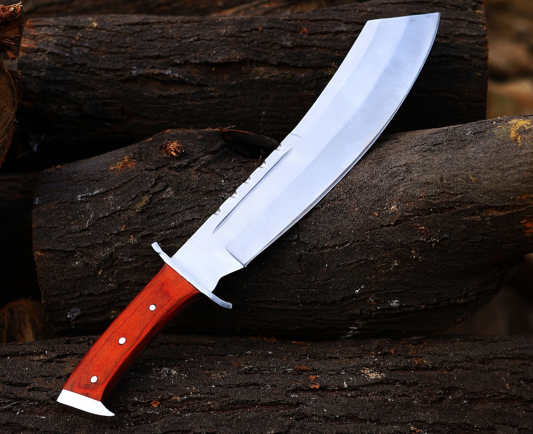 Rambo Machete: Handmade Stainless Steel Movie Replica Knife | Heavy ...