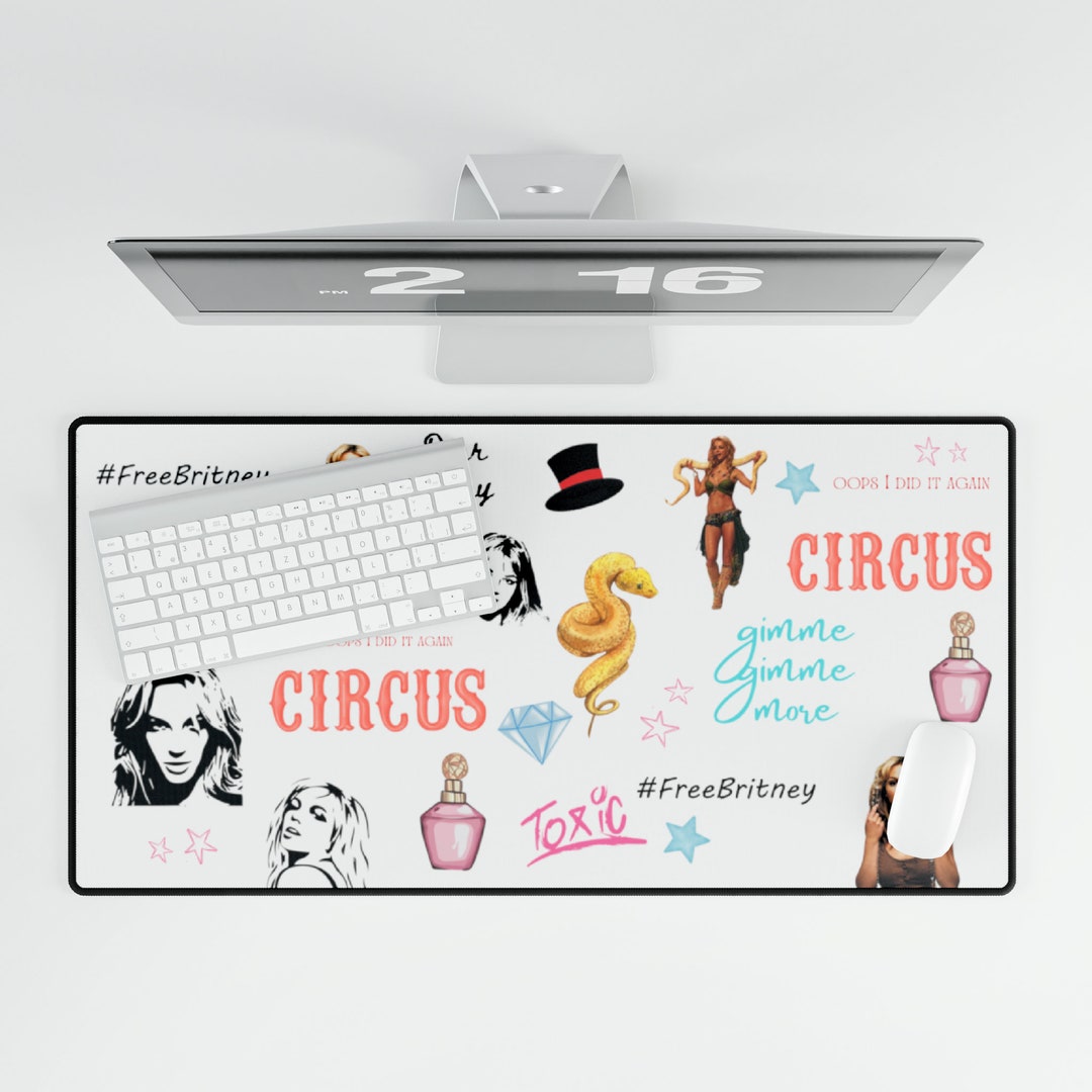 Britney Spears Desk Mat - Etsy