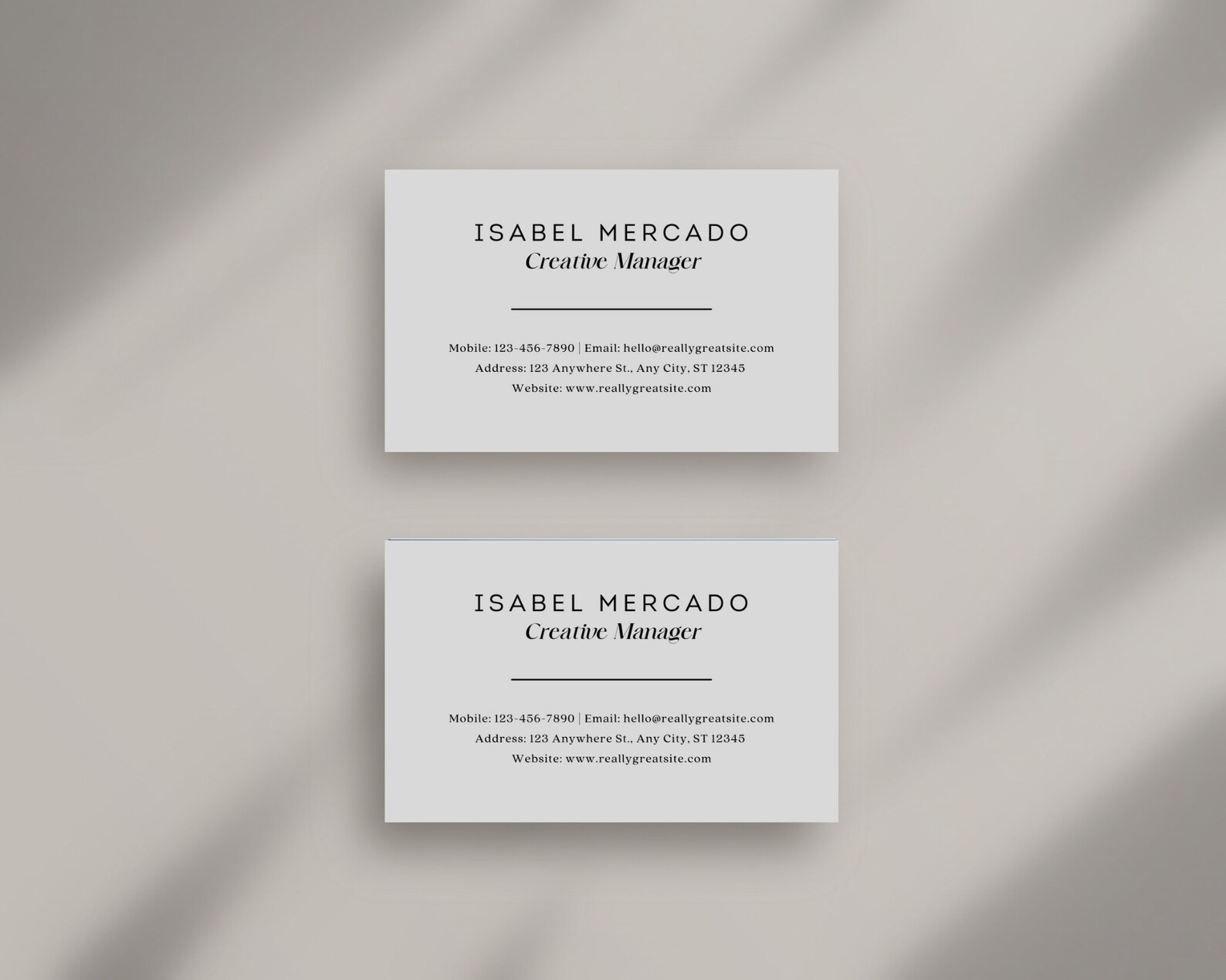 Editable Business Card Small Business Card Business Card Template ...
