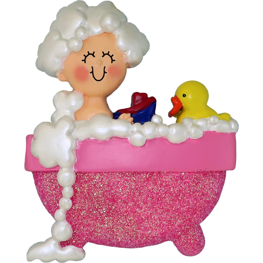 Baby in Bubbles ,baby Shower Gift,baby's First Christmas,personalized ...