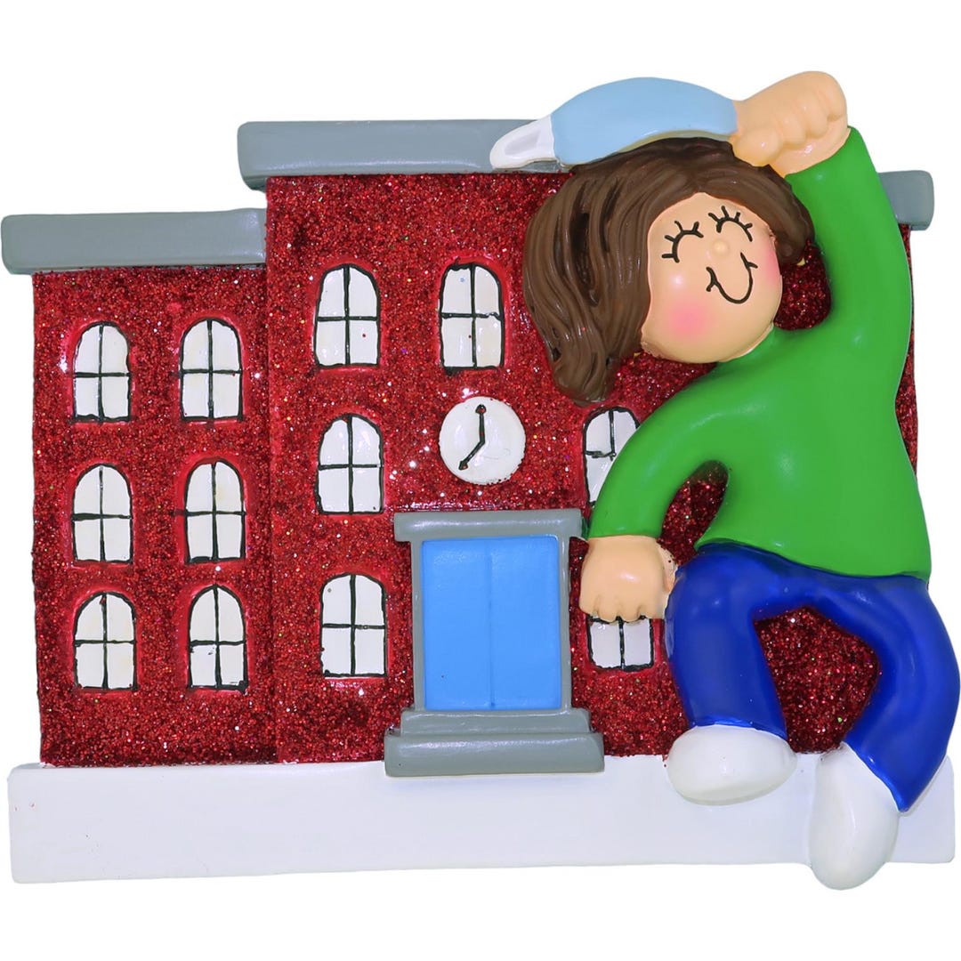 Schoolhouse With Child, Back to School Gift,personalized Student ...