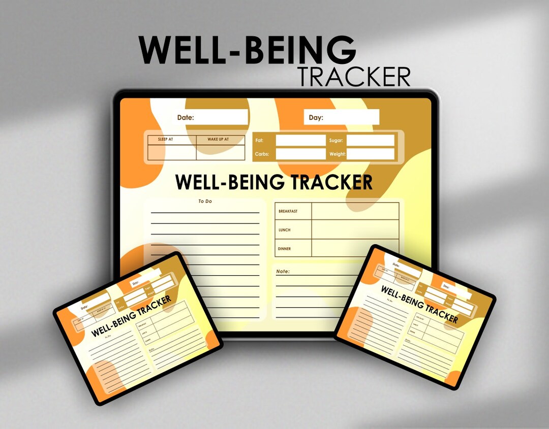 Wellness Routine Checklist Mental Clarity and Focus Vibrant - Etsy