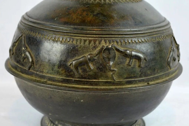 Antique Indian Empire Vessel - Etsy