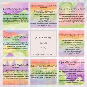 Kids & Classroom Mindfulness Activities 8 Short Mindfulness Exercises ...
