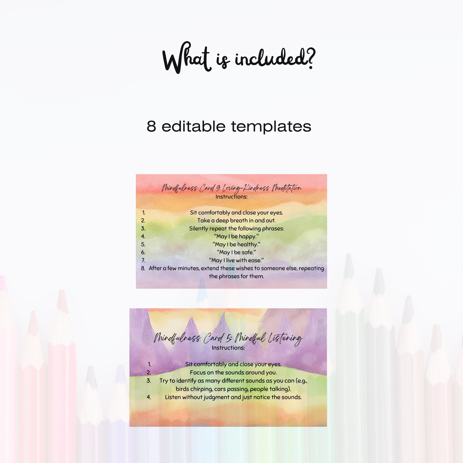 Kids & Classroom Mindfulness Activities 8 Short Mindfulness Exercises ...