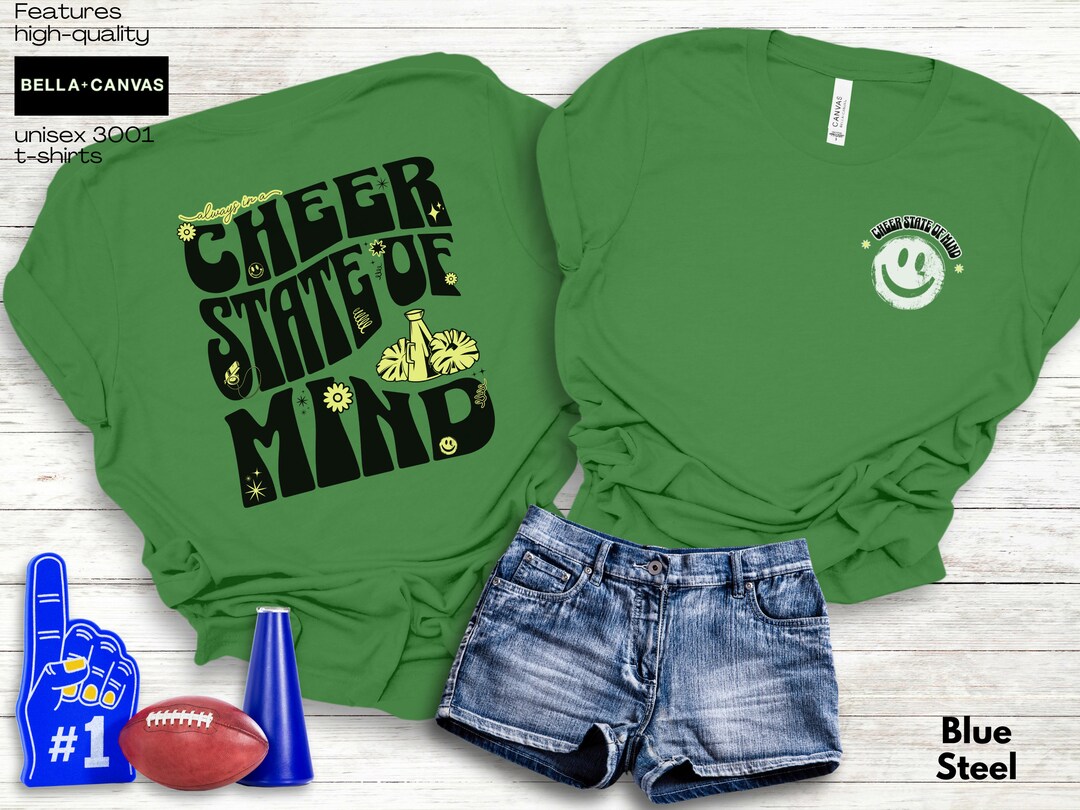 Trendy Cheer Shirt - Stylish Cheerleading Top for Spirit Squad - Etsy