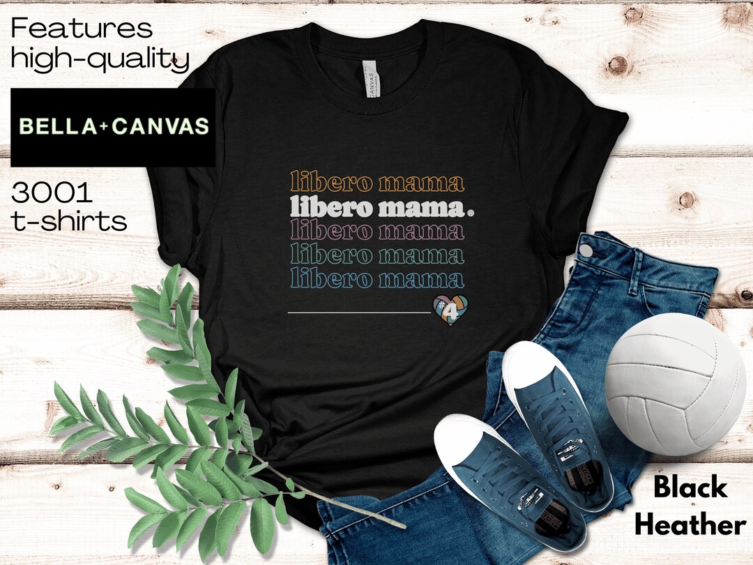 Libero Mama Volleyball T-shirt - Cute Sports Mom Gift - Etsy