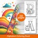 Alphabet Coloring Book for Kids: A-Z Letters With Fun Illustrations ...