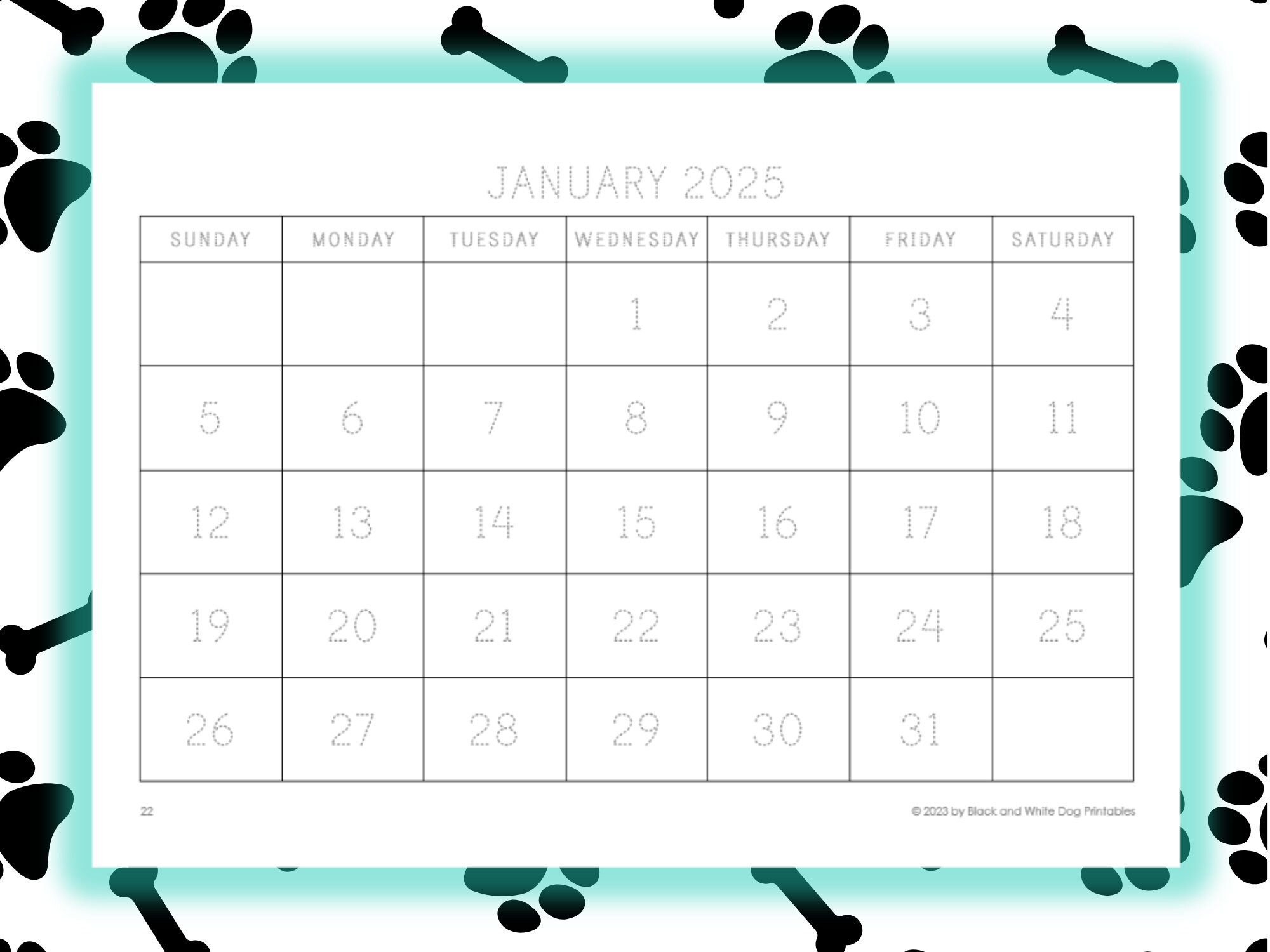 Tracing Calendar | June 2024-july 2025 | Homeschool | Printable ...