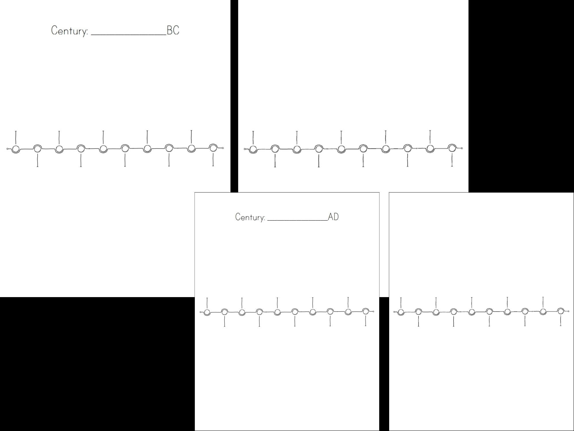Book of Centuries | History Timeline | Print as You Go | Choose Your ...