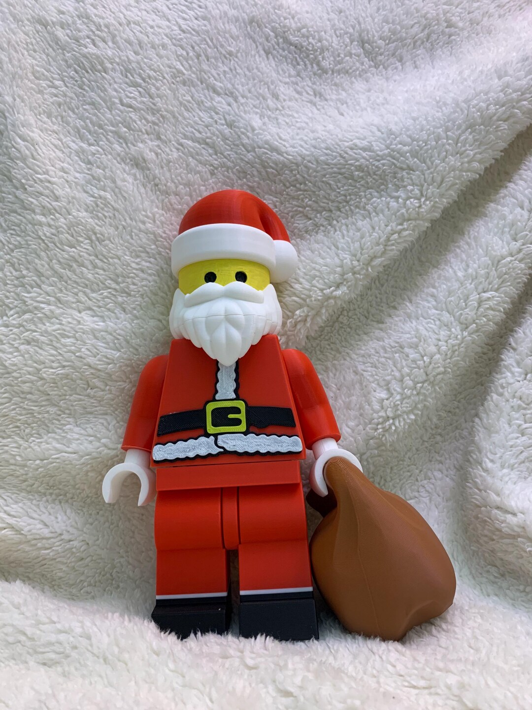 MEGA Brick Santa - Etsy