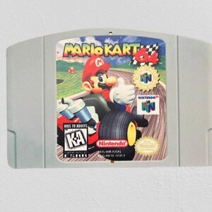 Mario Kart 64 Metal Sign: Retro N64 Game Room Wall Art - Etsy