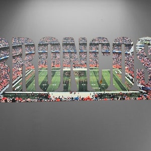 Denver Broncos Text Photo Metal Sign- Empower Field - Etsy