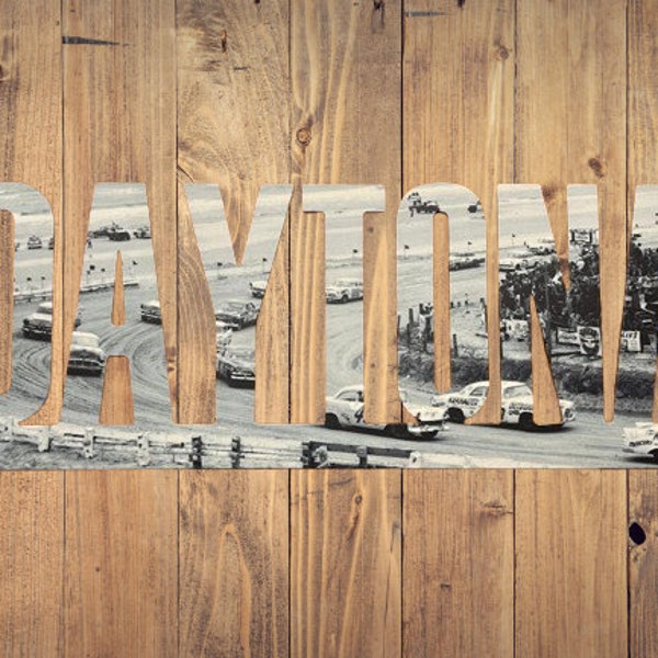 Vintage Nascar Sign - Etsy