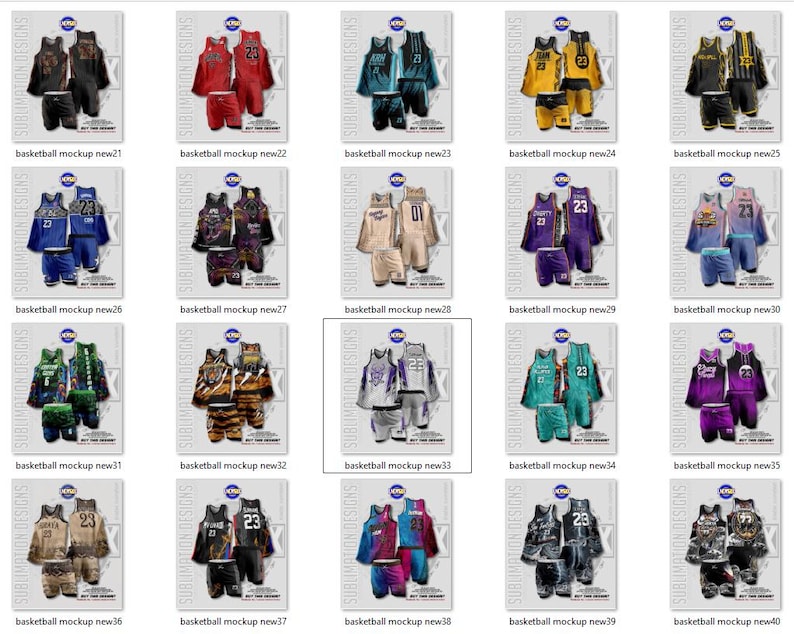 Jersey Design Bundle | Basketball Designs | 200+ Full Sublimation ...