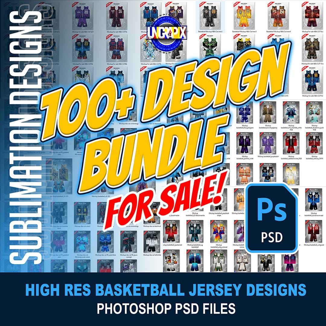 Jersey Design Bundle | Basketball Designs | Full Sublimation Basketball ...