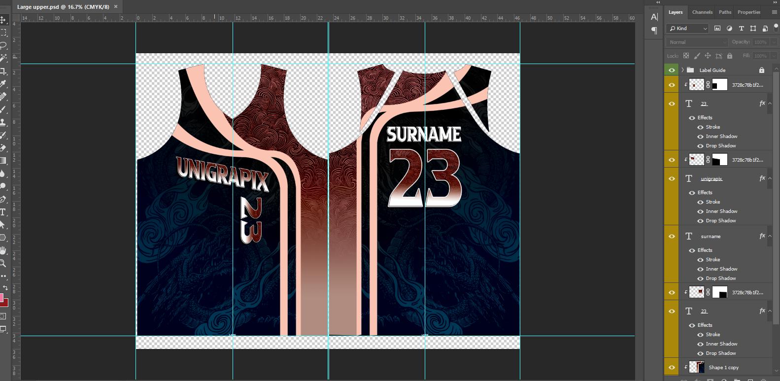 Sublimation Basketball Uniform Design | Fully Editable PSD Template - Etsy