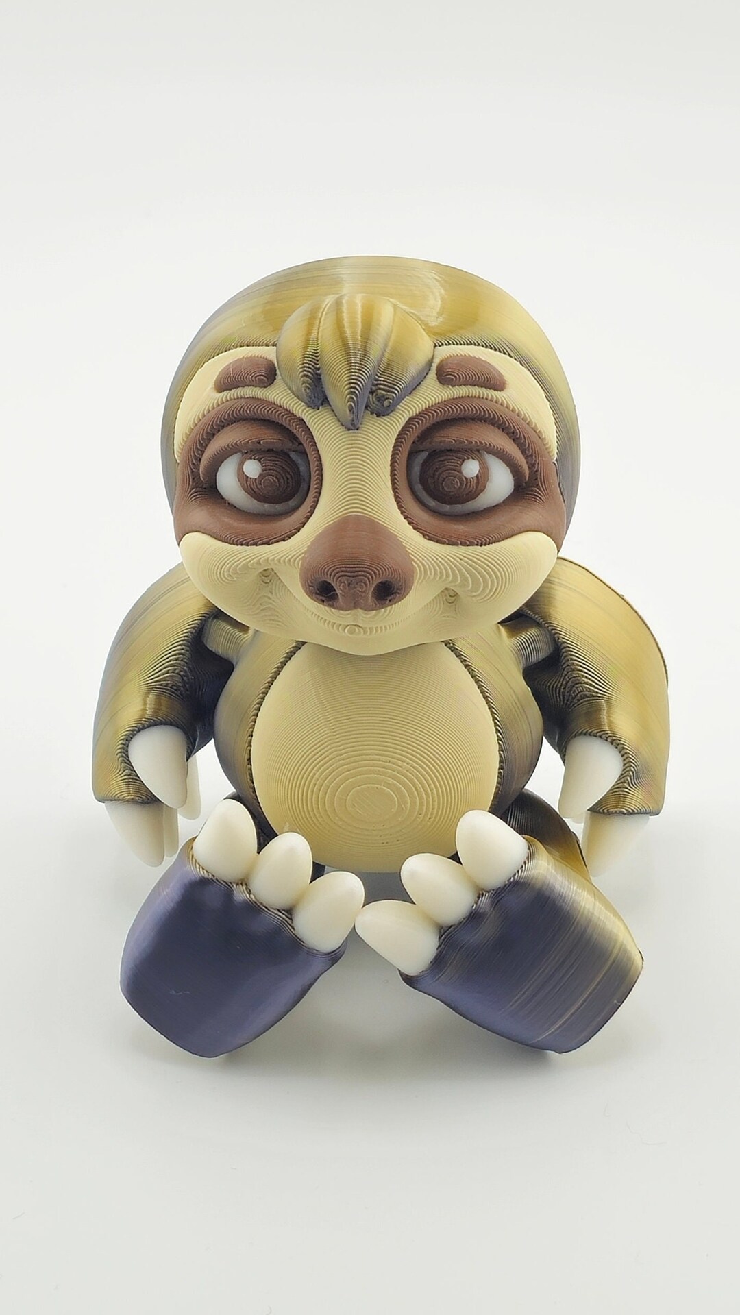 Sloth Desk Pet - 3D Printed Articulated Decor - Unique Gift for Sloth ...