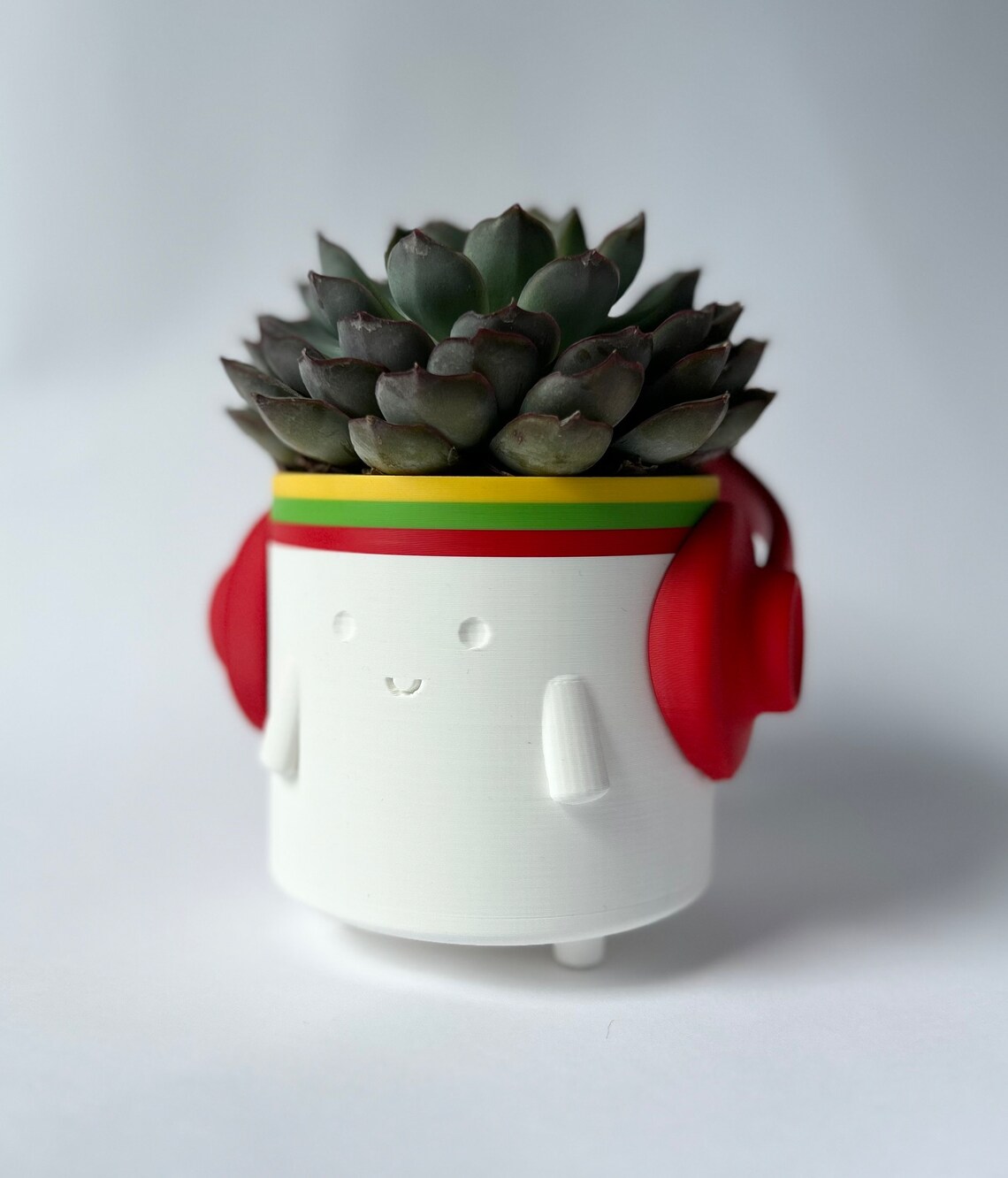 3D Printed IT Guy Pot, Unique Office Desk Pen Pencil Holder, DJ Pot for ...